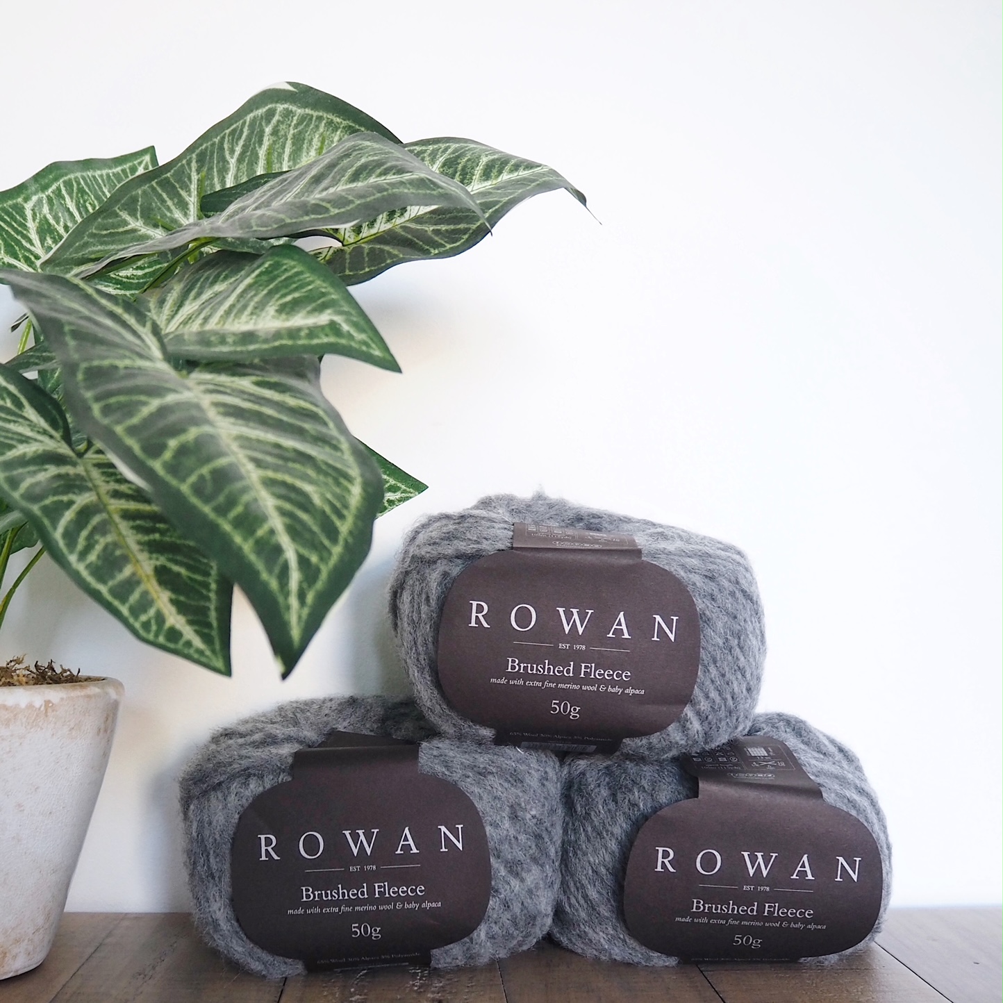 The Mode at Rowan Silver Sweater in brushed fleece - a knitting pattern ...