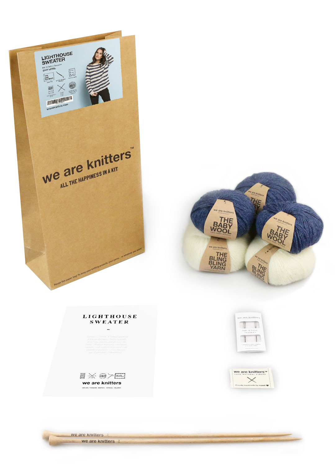 The Lighthouse Sweater Kit by We Are Knitters – A Knitting Pattern ...